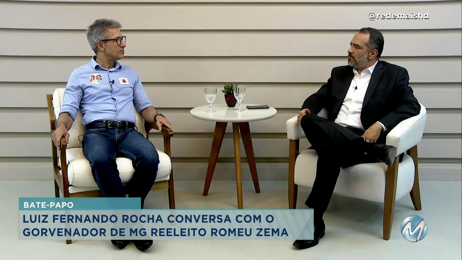 Luiz Fernando Rocha entrevista governador Romeu Zema | Rede Mais