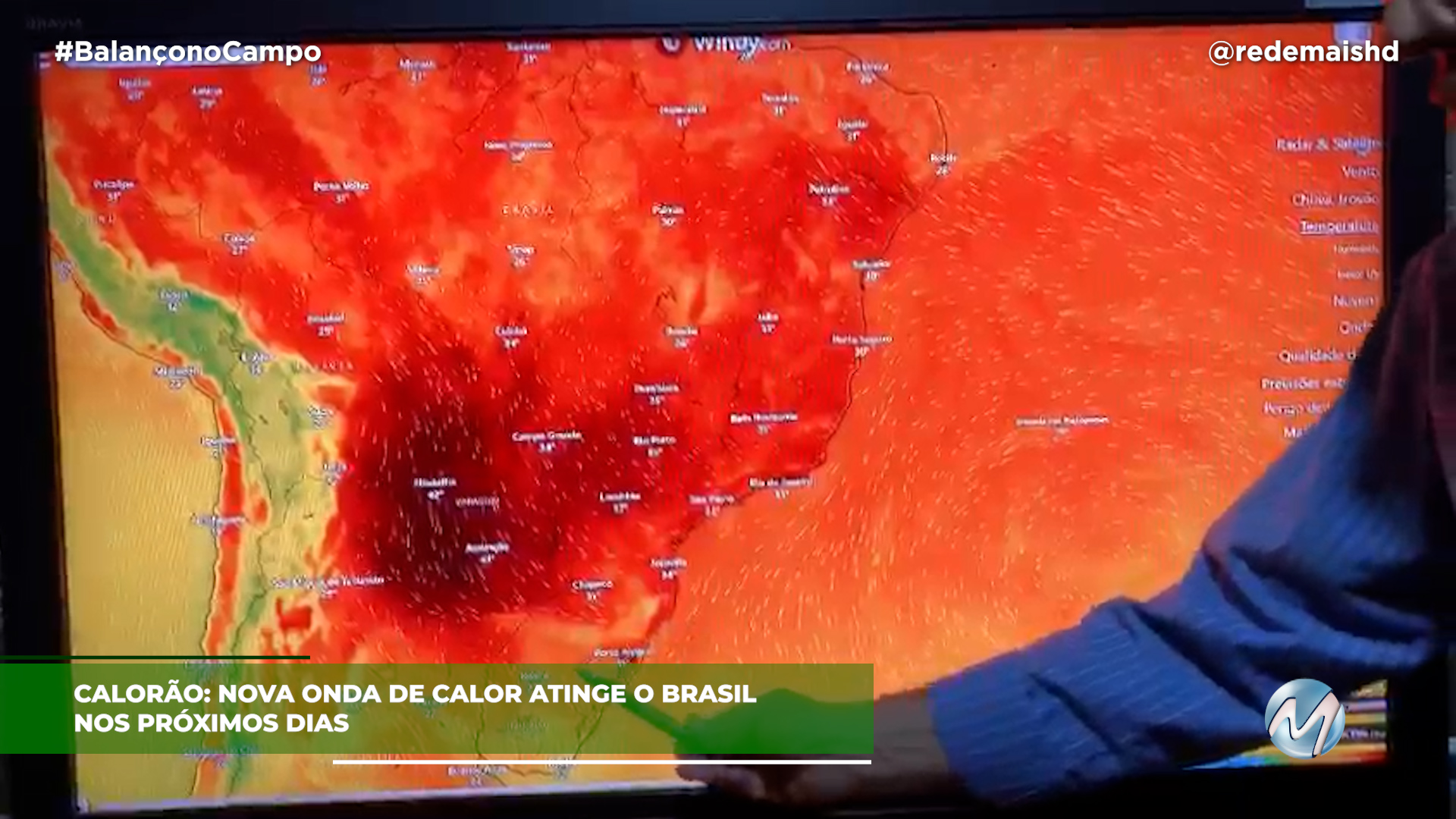 Onda De Calor No Brasil Rede Mais
