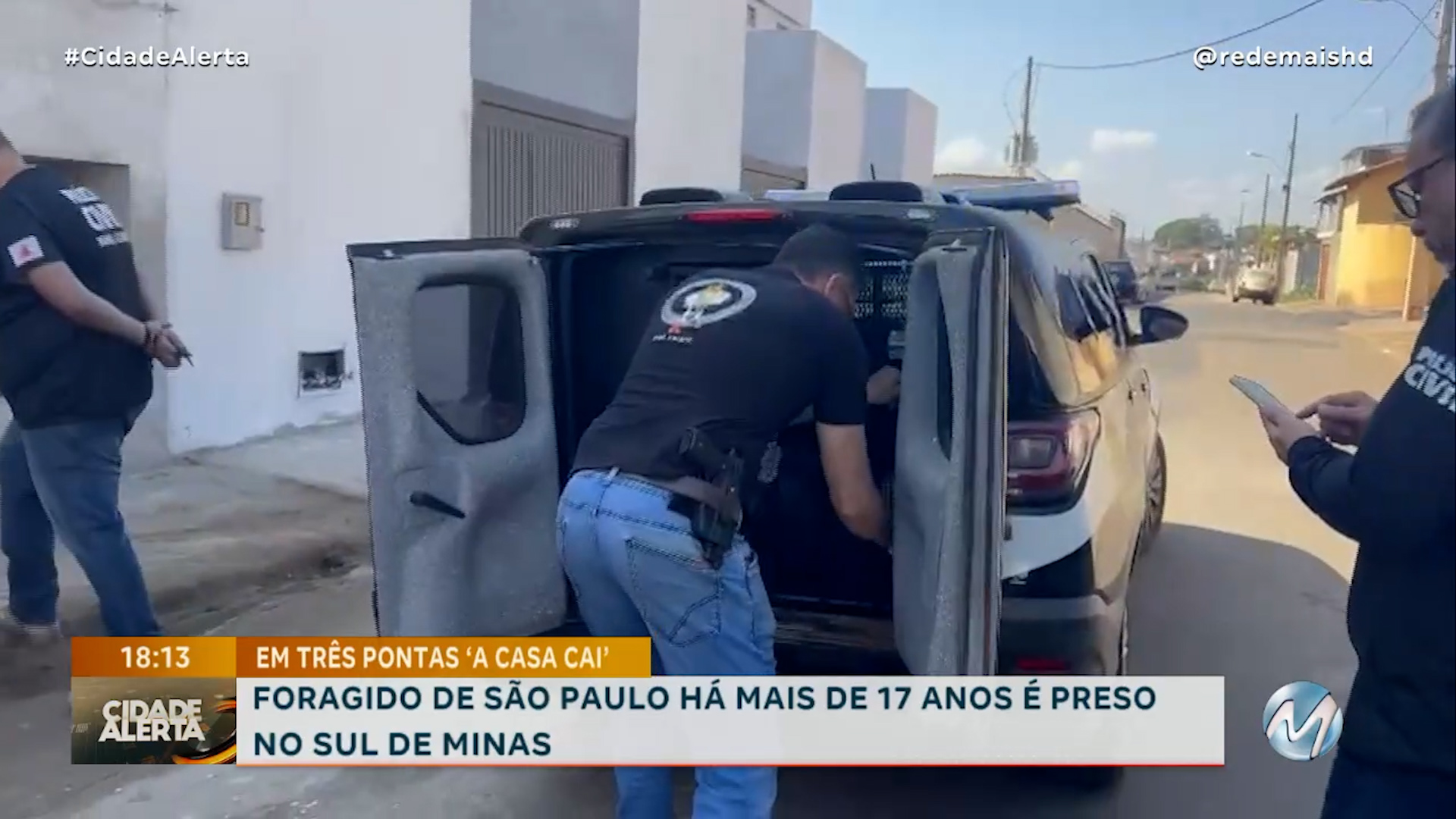 FORAGIDO HÁ 17 ANOS: CONDENADO POR TENTATIVA DE HOMICÍDIO NO ESTADO DE SP É PRESO EM TRÊS PONTAS ...